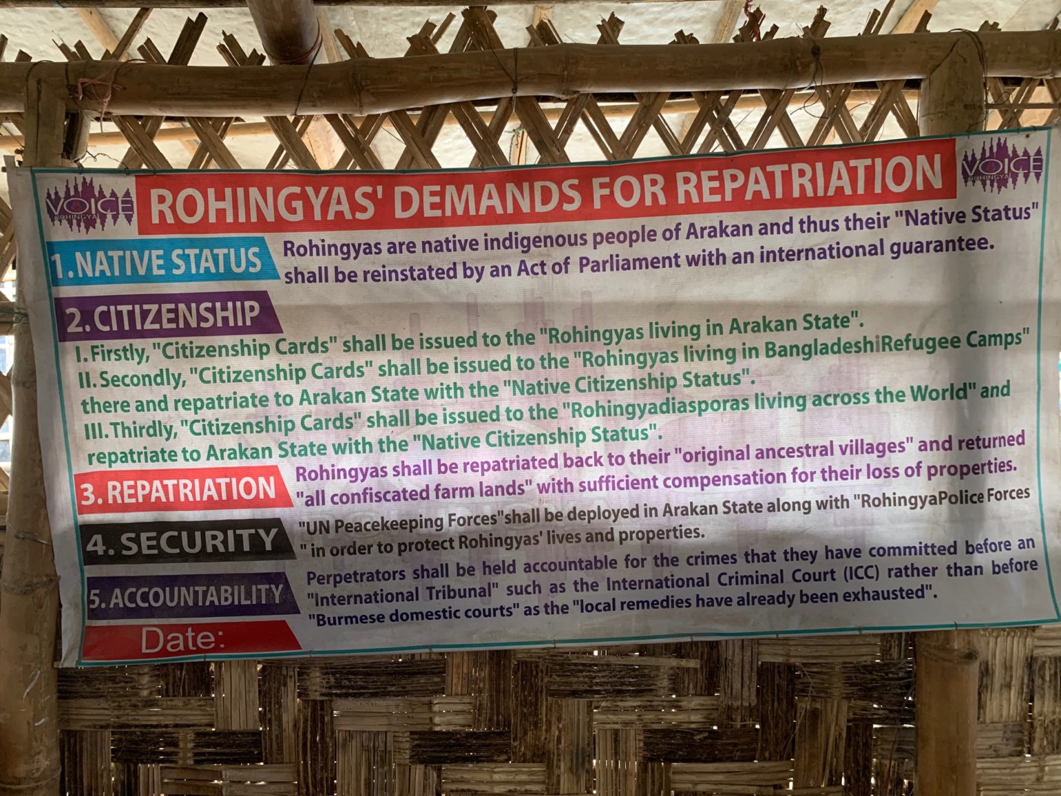 Documenting Human Rights Violations with Rohingya Communities - Sites ...