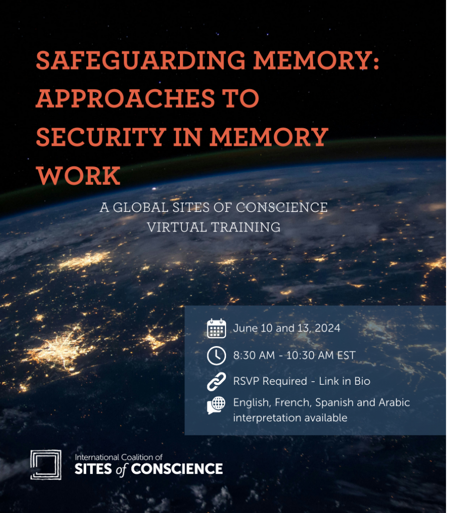 Webinar Recordings - Sites of Conscience